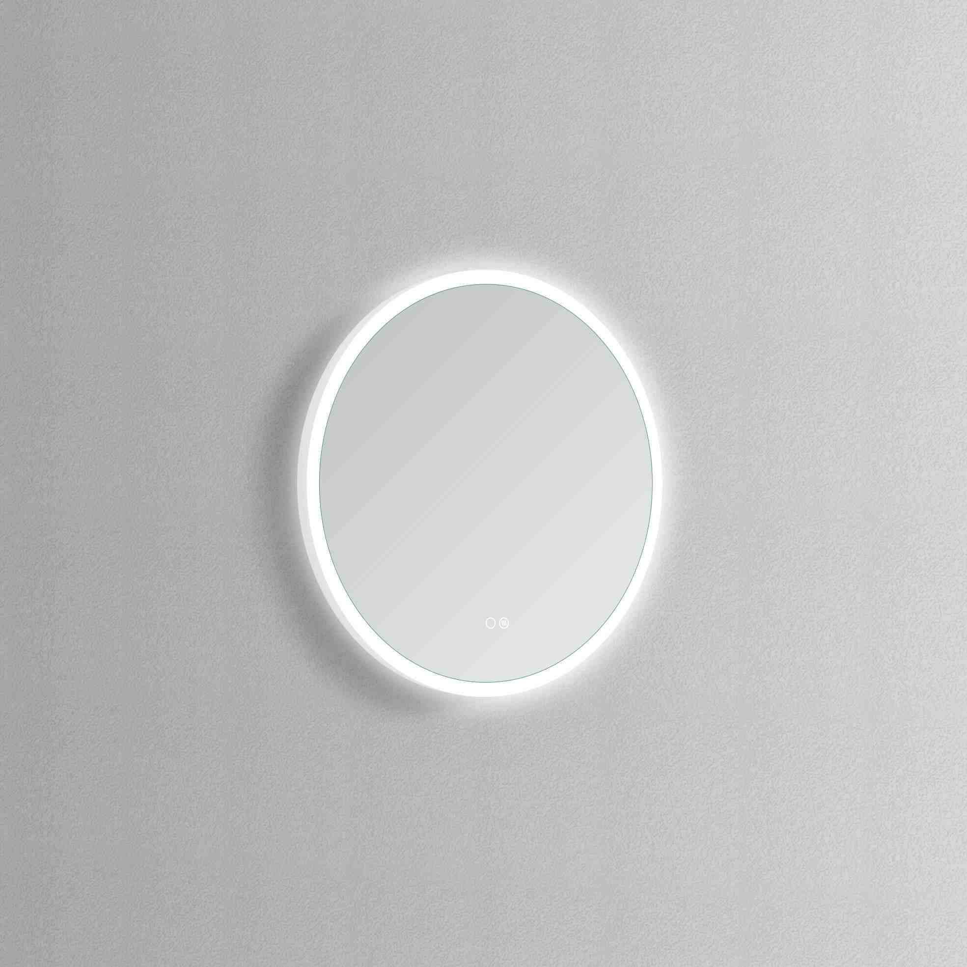 Saturn Round Illuminated Vanity Mirror | Modern Mirrors