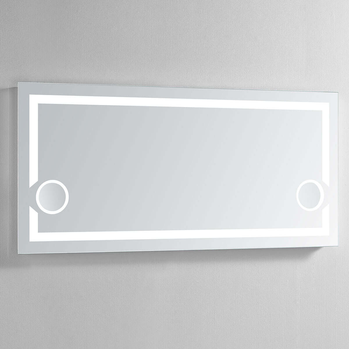 Gemini Lighted Bathroom Vanity Mirror | Modern Mirrors