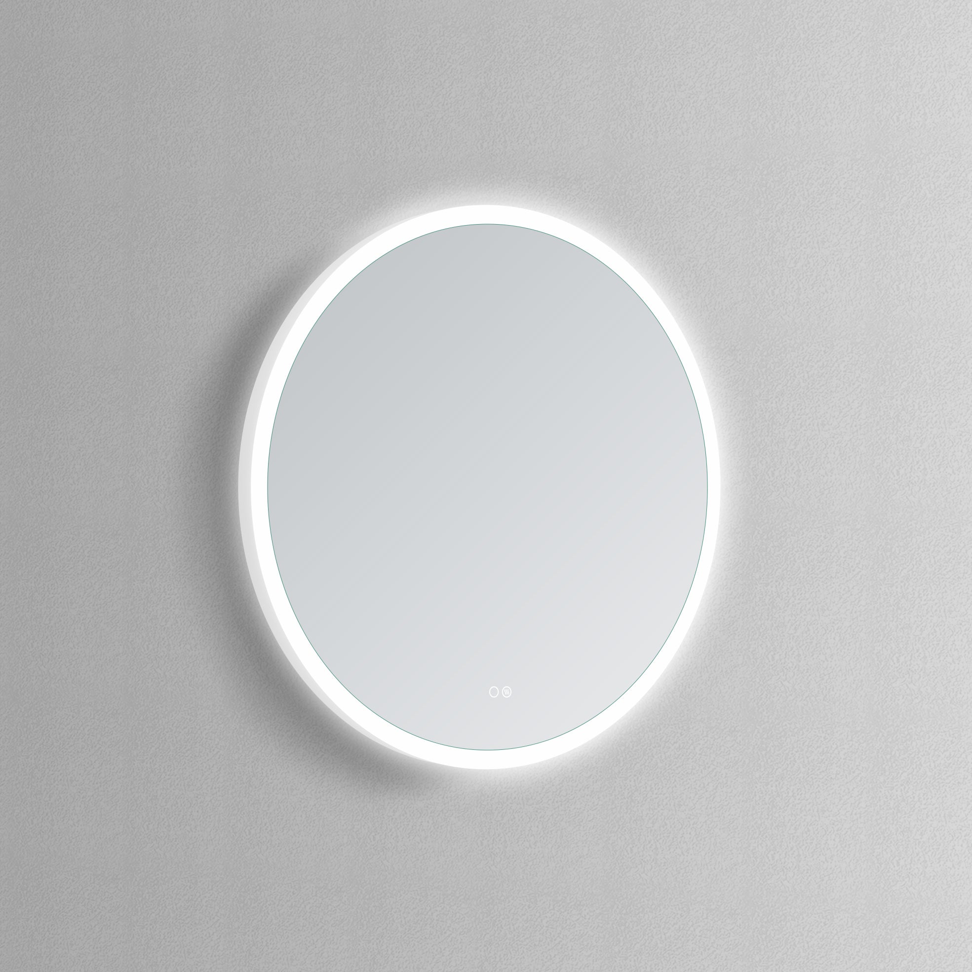 Saturn Round Illuminated Vanity Mirror | Modern Mirrors